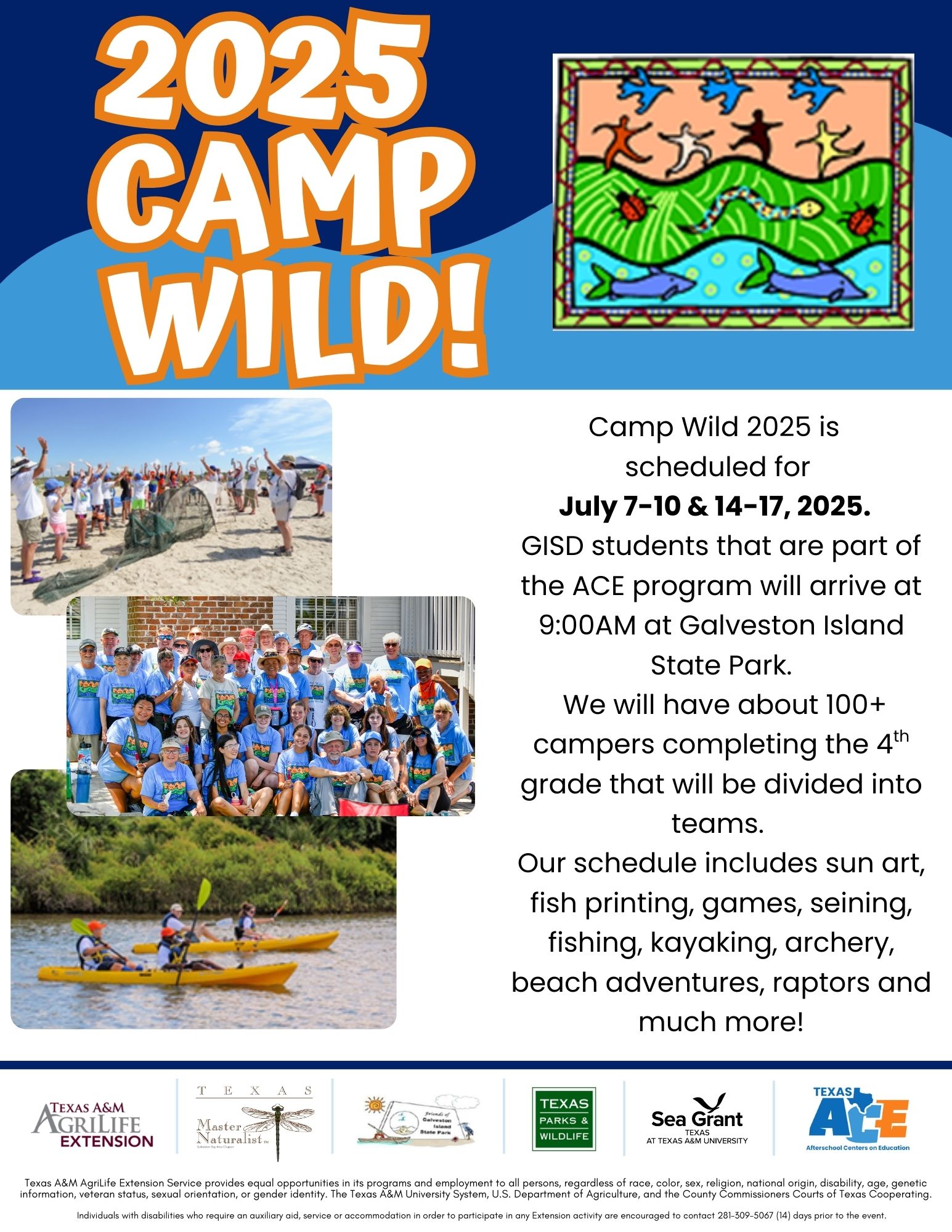 2025 Camp Wild - Galveston